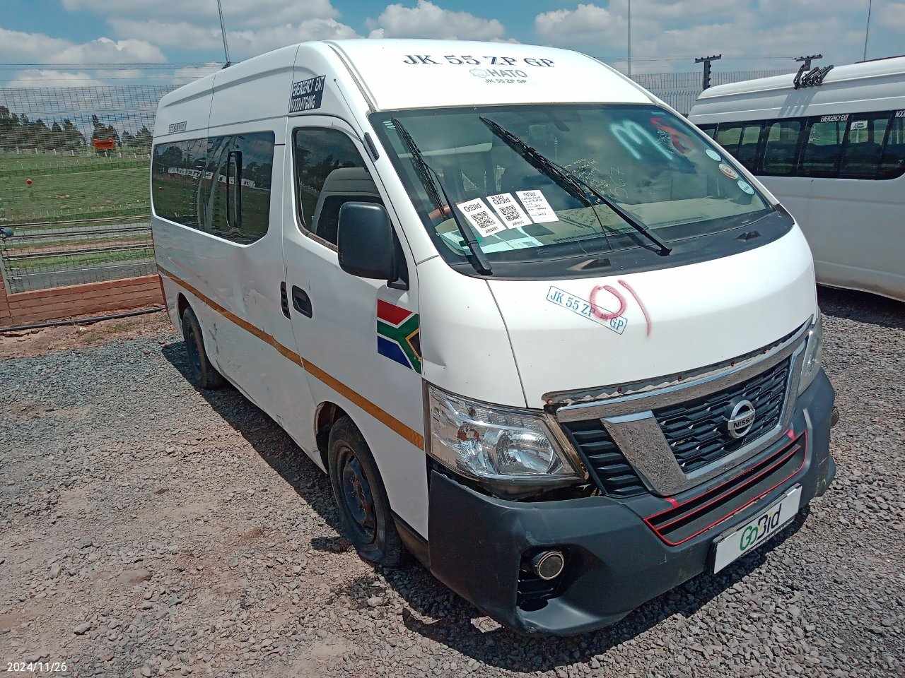 2020 NISSAN NV350 2.5 16 SEAT IMPENDULO, GoBid Centurion, FSEZHX4P
