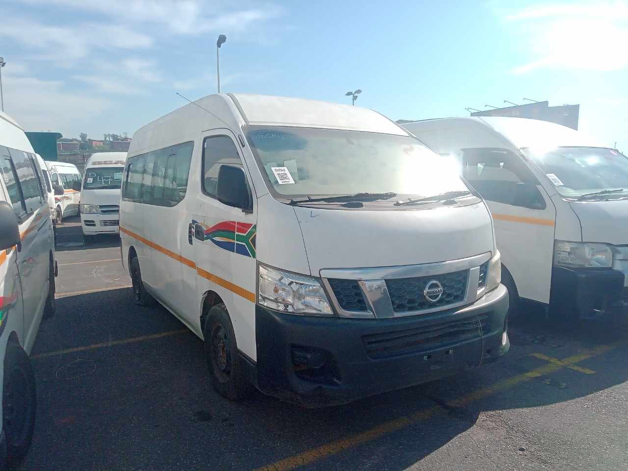 2015 NISSAN NV350 2.5 16 SEAT IMPENDULO, GoBid Durban, RYU4A5YO