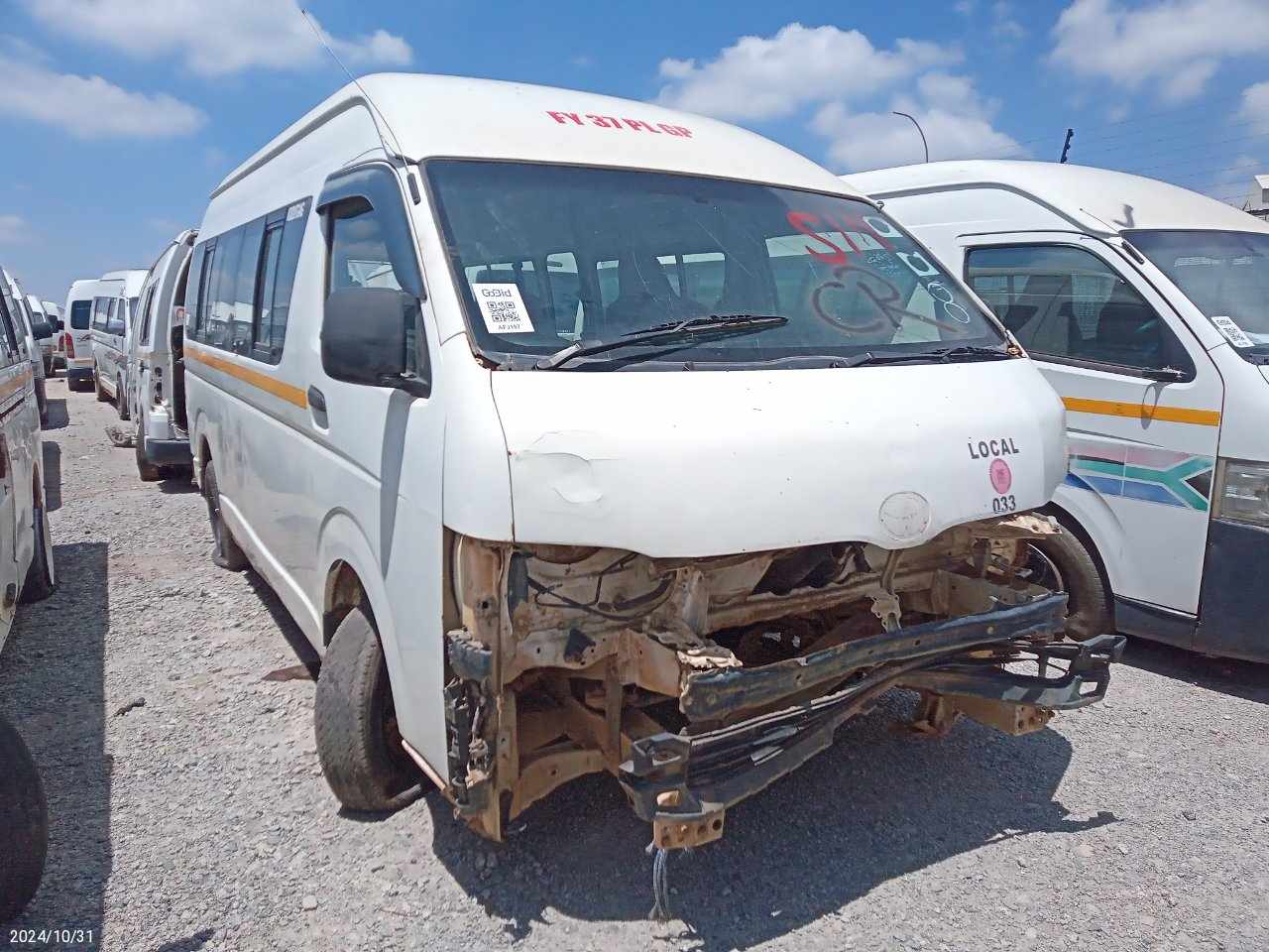 2017 TOYOTA QUANTUM/HIACE 2.7 SESFIKILE 16s, GoBid Midrand, ORDIYCY6