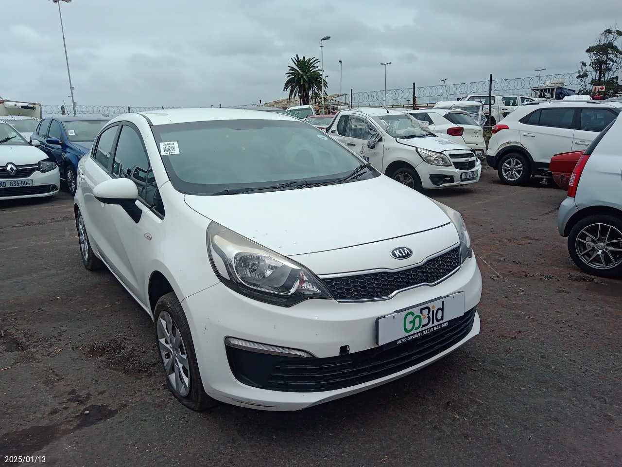 0 KIA RIO1.2 (4DR), GoBid Durban, TXPEB71C