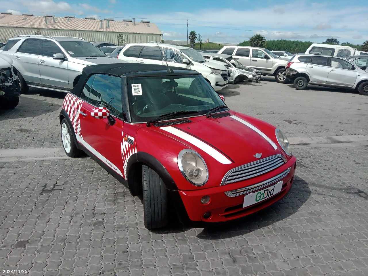 2005 MINI COOPER CONVERTIBLE, GoBid Cape Town, 2AQNY8F1