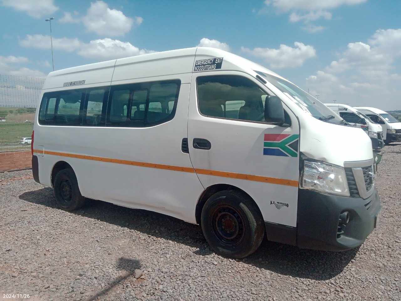 2019 NISSAN NV350 2.5 16 SEAT IMPENDULO, GoBid Centurion, IYV8MEDH