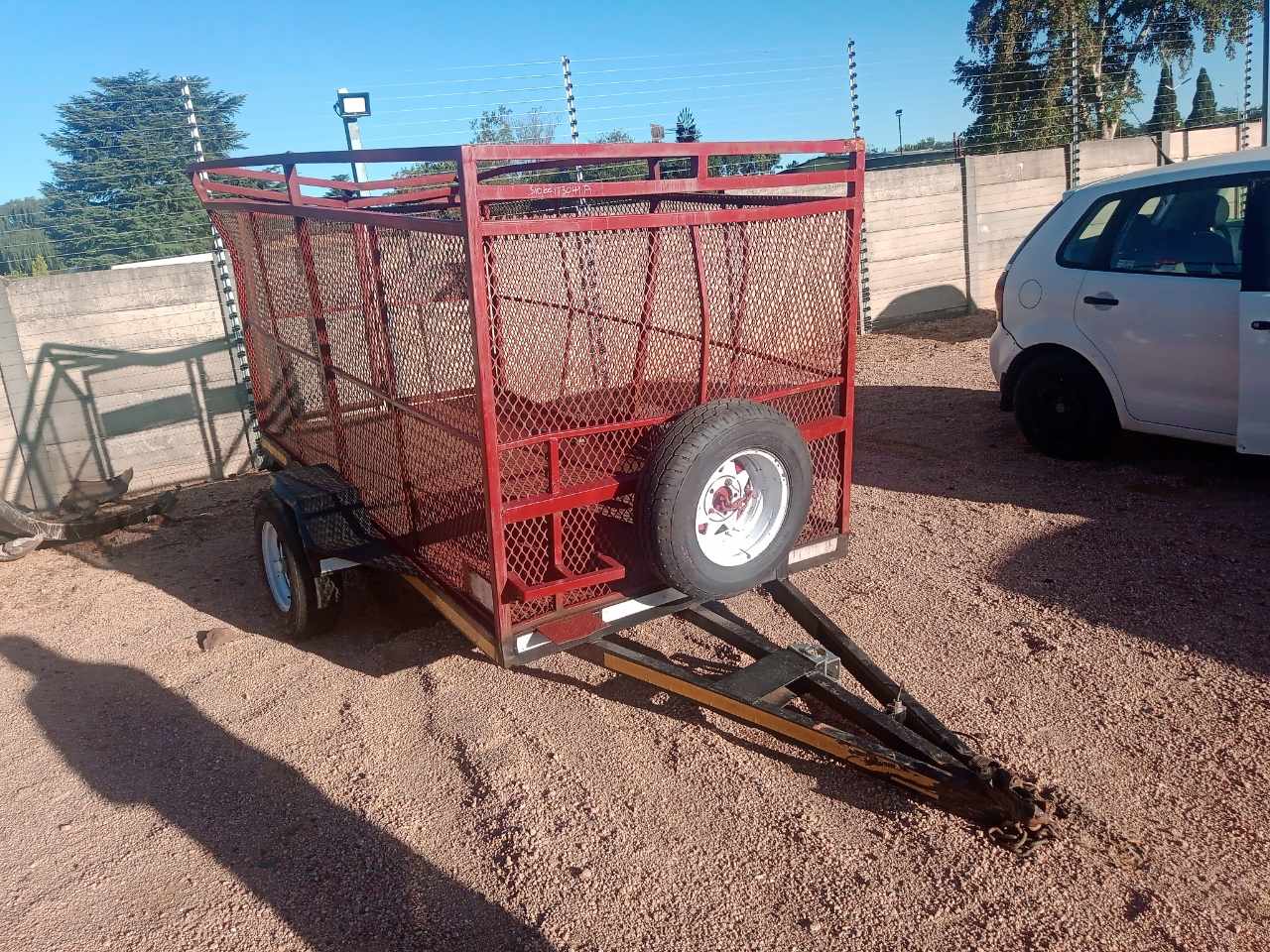 2012 HPC STEEL ENGINEERING TRAILER, GoBid Kempton Park, AZ0K5RGE