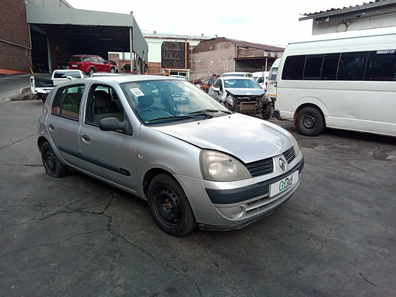 2005 RENAULT CLIO 1.2 EXPRESSION, GoBid Johannesburg, DHX9YNWW