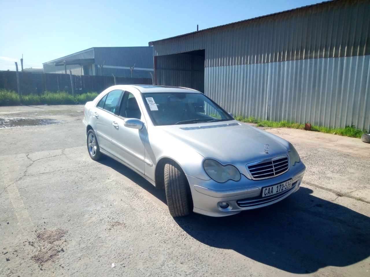 2006 MERCEDES-BENZ C200K CLASSIC, GoBid Cape Town, PG6GON1Y