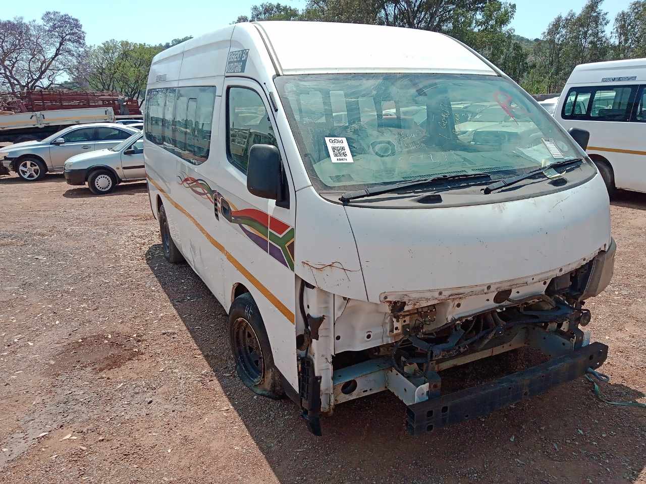 2017 NISSAN NV350 2.5 16 SEAT IMPENDULO, GoBid Pretoria, CVUF5SFH