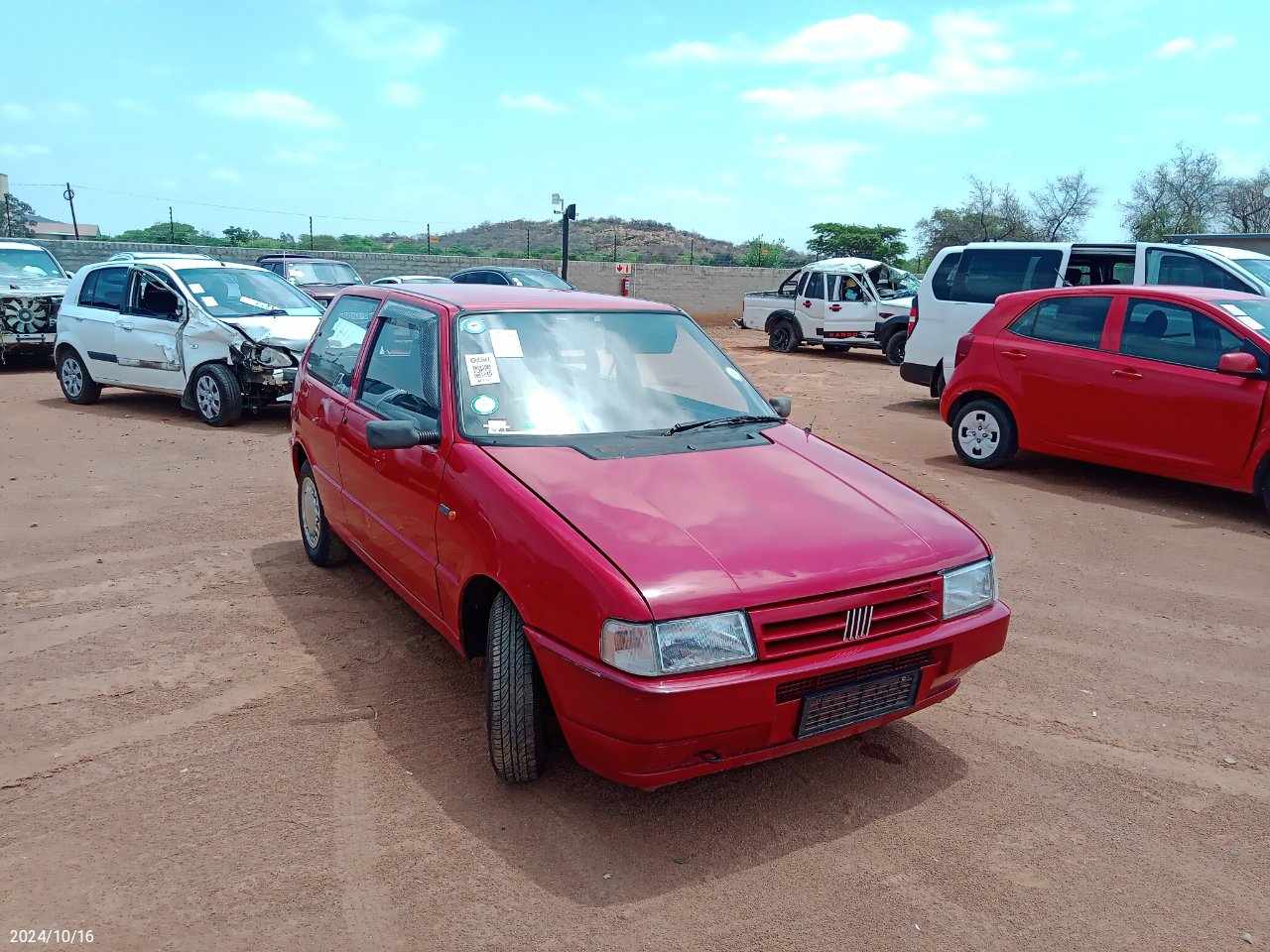 1998 FIAT UNO MIA 1100 3d, GoBid Pretoria, RFQDMNJO