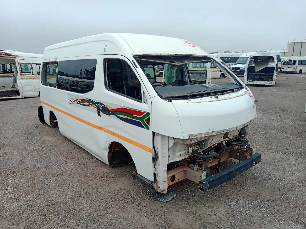 2014 NISSAN NV350 2.5 16 SEAT IMPENDULO, GoBid Midrand, WXRA57RX